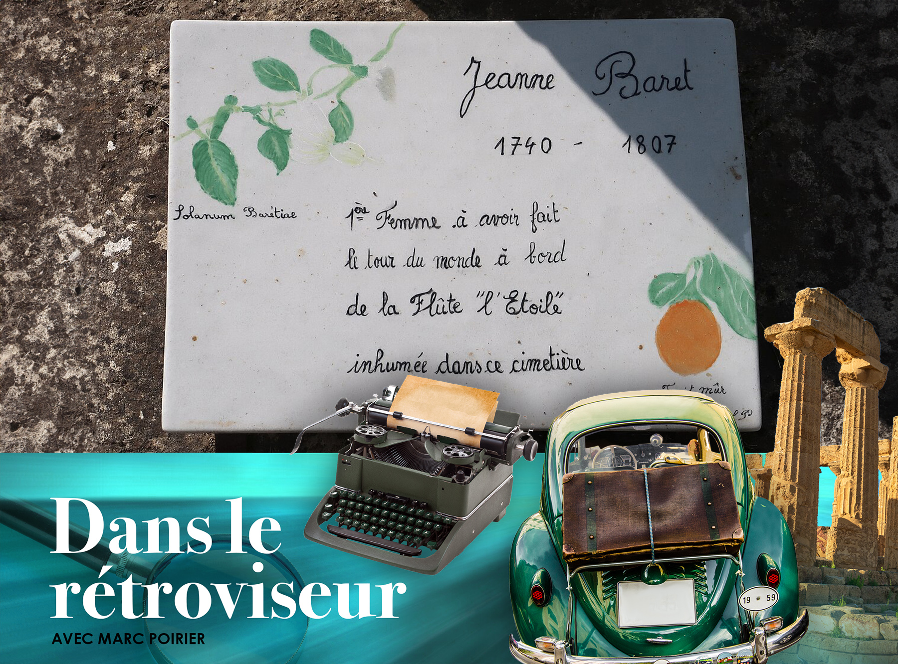 Jeanne Barret, première femme à faire le tour du monde