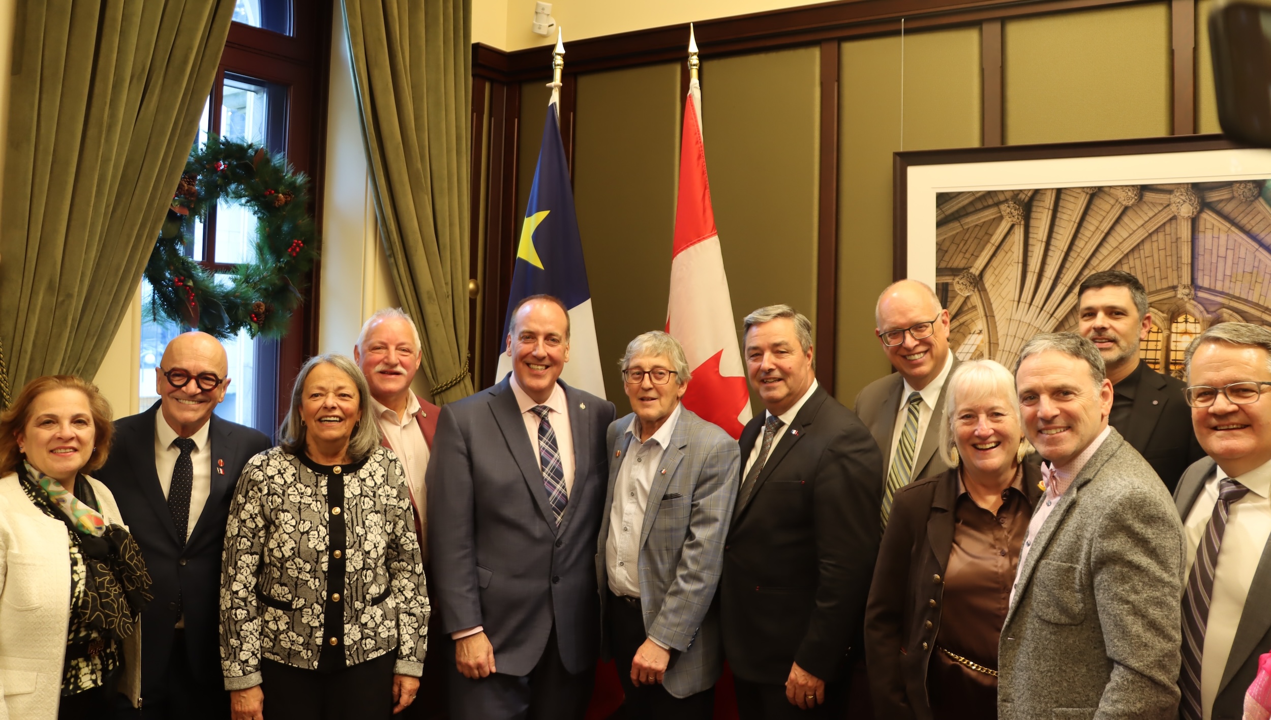 Des parlementaires acadiens s’unissent pour mieux représenter leur peuple