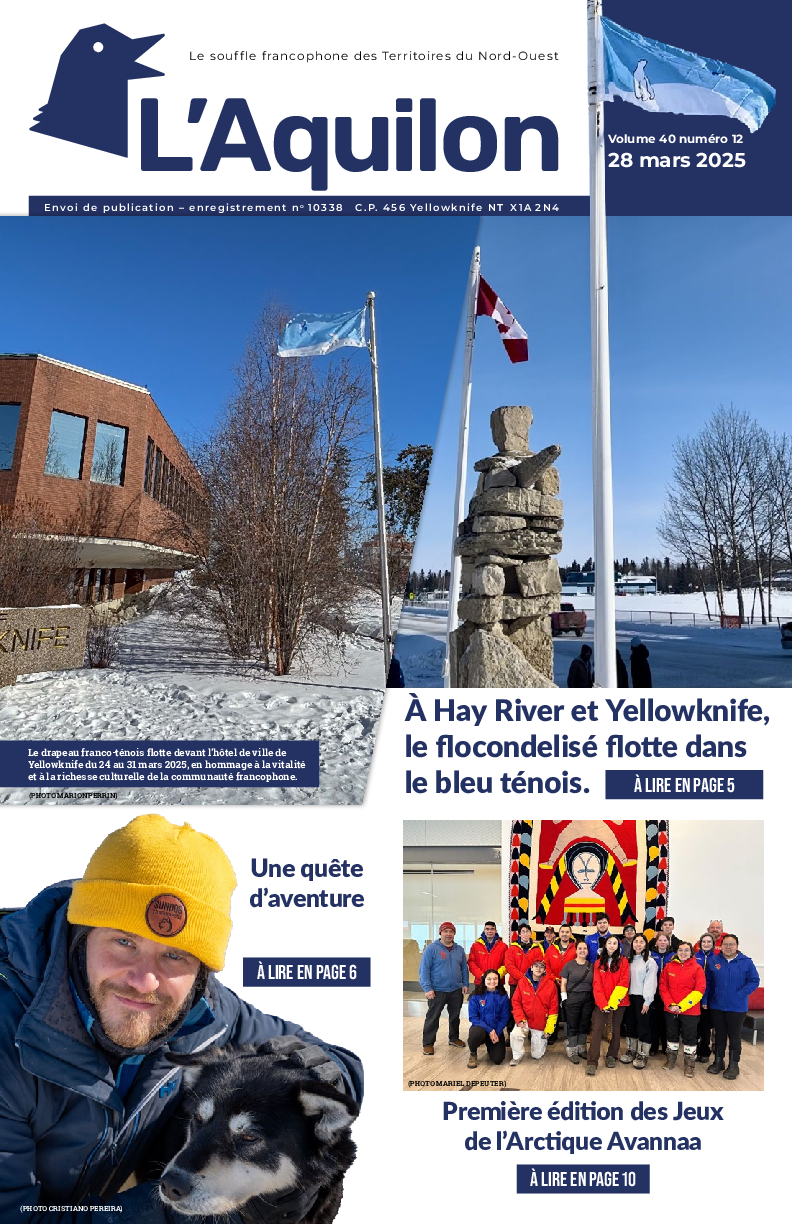 L'Aquilon du 28 mars 2025 - Volume 40 numéro 12