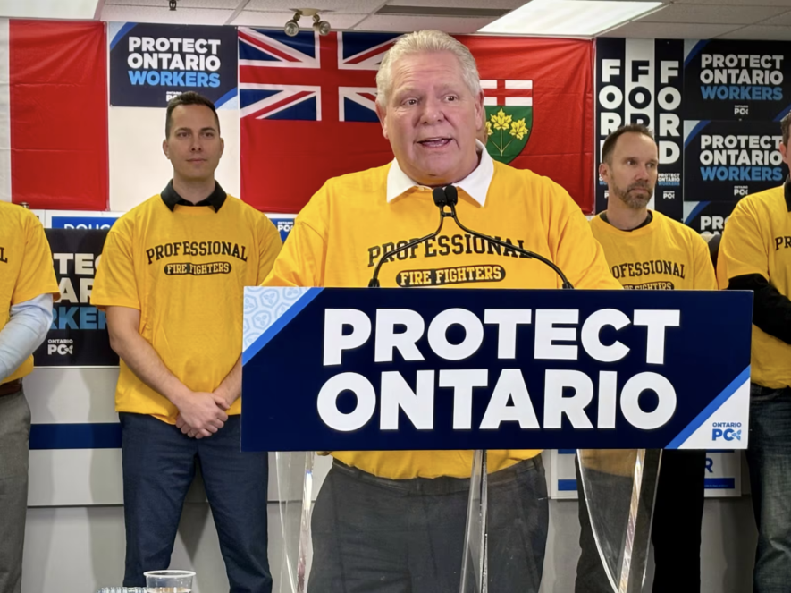 Doug Ford admet qu’il était content de la victoire de Donald Trump