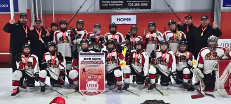 Les Ice Cats M13 sont championnes de la saison