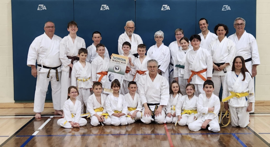 Remise de ceintures au Karaté Nordik Wado Kai