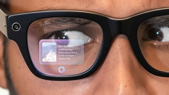Les nouvelles lunettes intelligentes Meta utilisant de l’IA