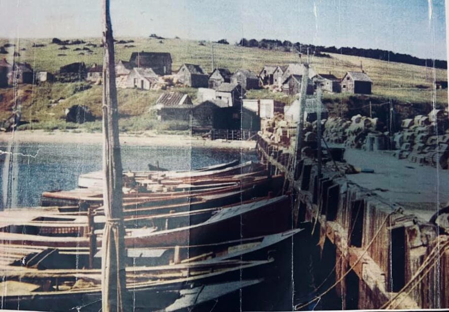 Débris de quais sur l’île de Chéticamp – la fin d’une époque