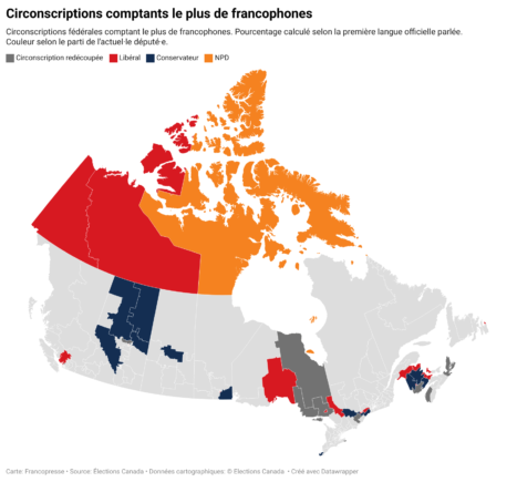 Campagne électorale : les circonscriptions et les enjeux francophones à ...