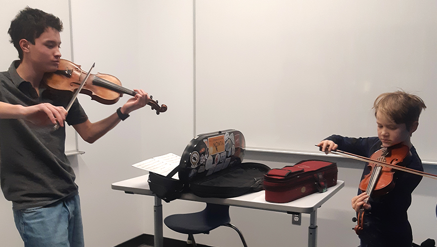 Noé Kwan-Teau chuchote son violon aux jeunes du Nord - Le 22 avril 2026